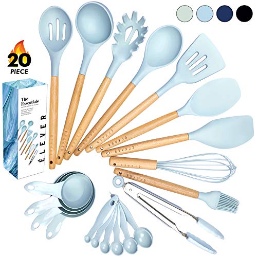 ÉLEVER Kitchen Utensil Set – 20 Cooking Utensils – Decoformax